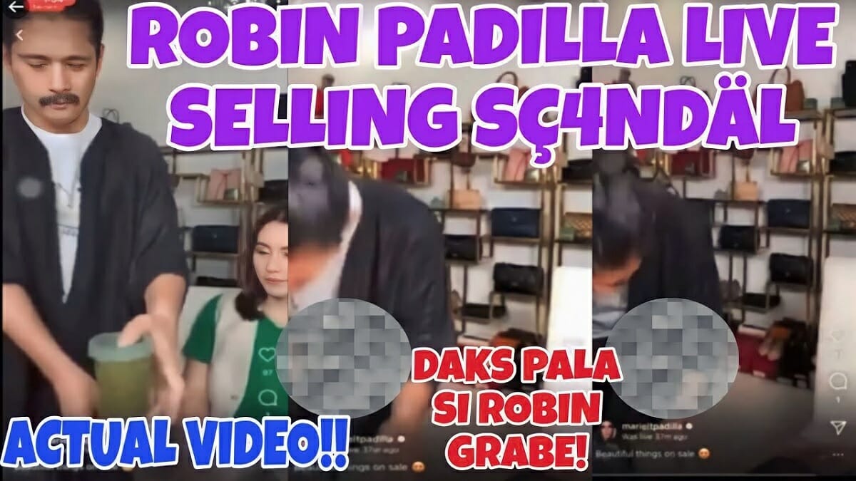 WATCH: Robin Padilla Live Selling Video, Who Is Robin Padilla? 2023